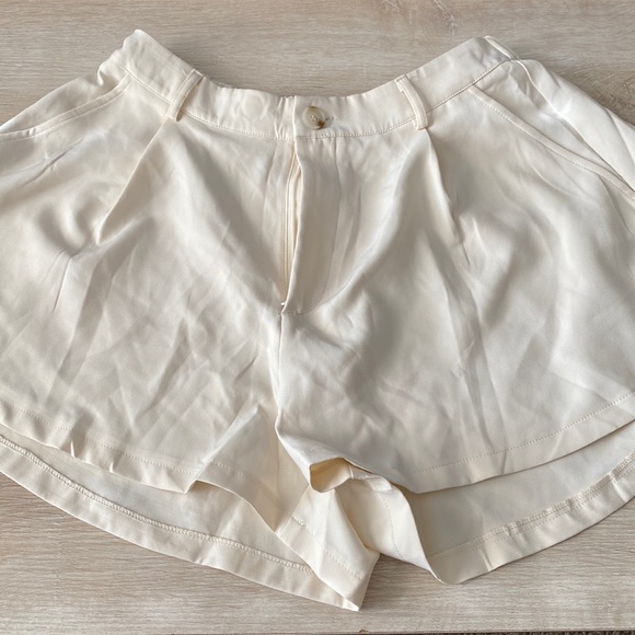 Shorts | Brand New Never Worn Milky White Shorts Very Flowy And Great ...